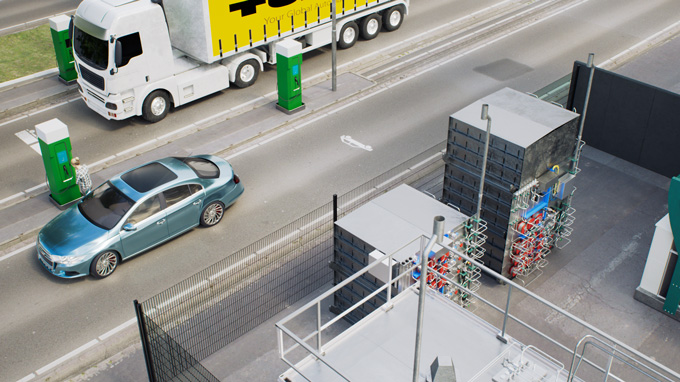 H2-Tankstelle mit dezentralem I/O-System für Ex-Bereiche - TURCK – Ihr ...